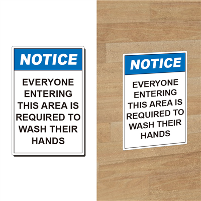 Notice Everyone Entering D1